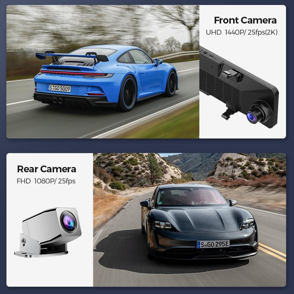 AZDOME PG18S Mirror Dash Cam