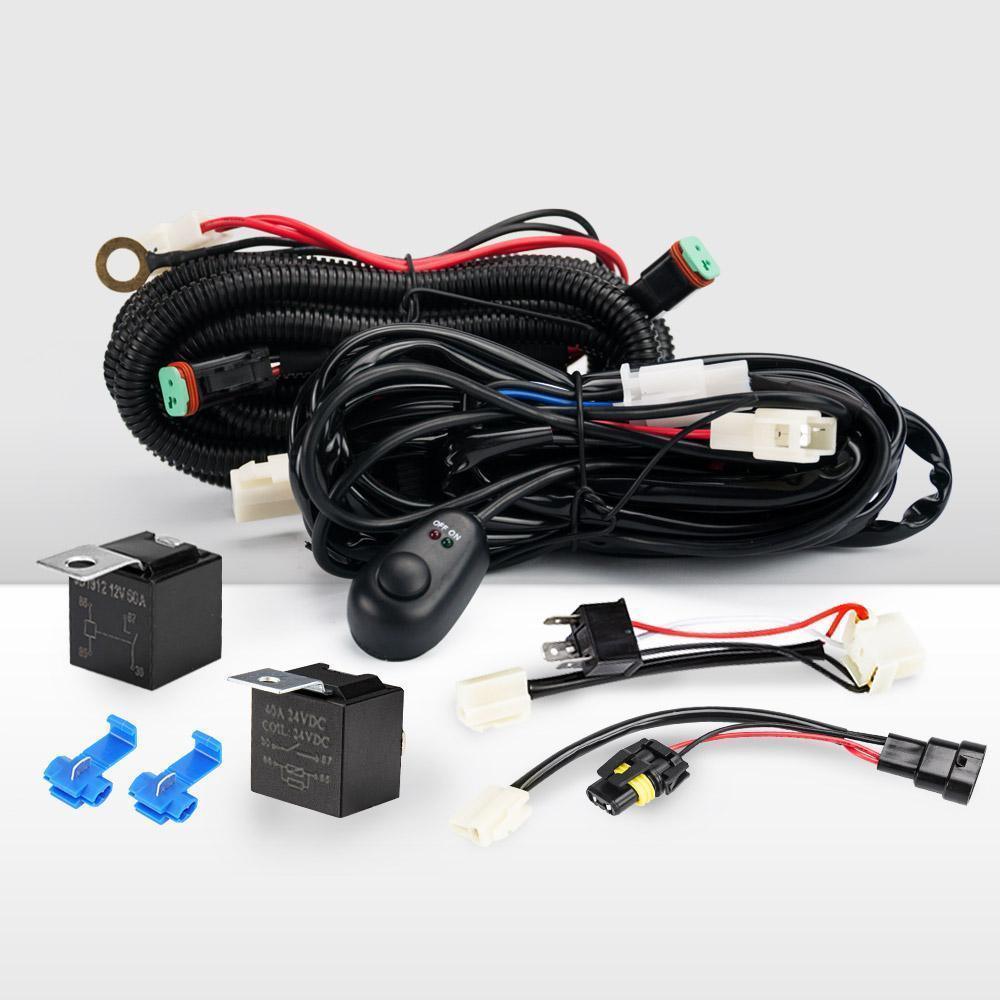 LED Light Wiring Harness Relay Kit
